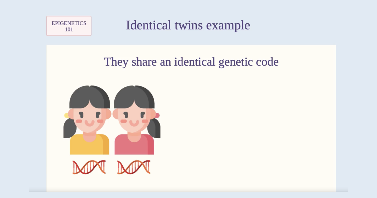 Epigenetics Explained: Twins Example - Rclin Swiss Center for Genetics